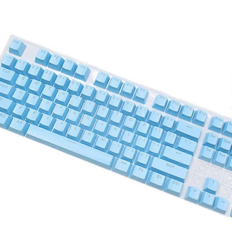 104 Blue Keys,mechanical Keyboard Keycaps Game Keyboard Keys Wear No ...