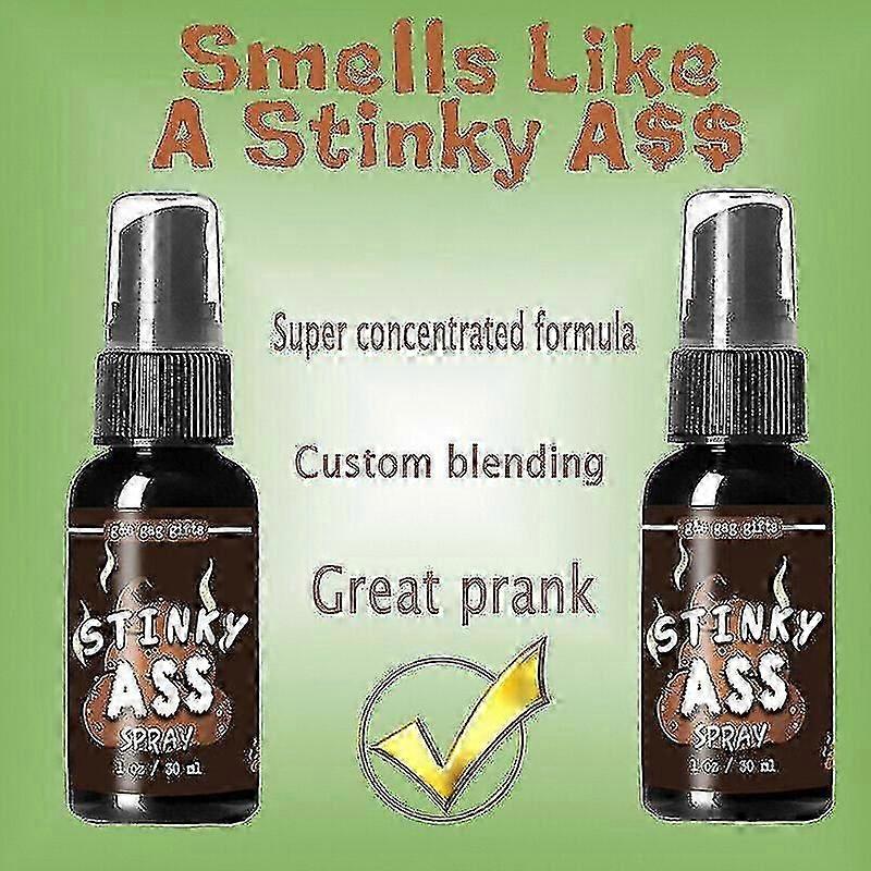 30ml Fart Spray Can Stink Bomb Smelly Stinky Gas Crap Gag Prank Joke ...