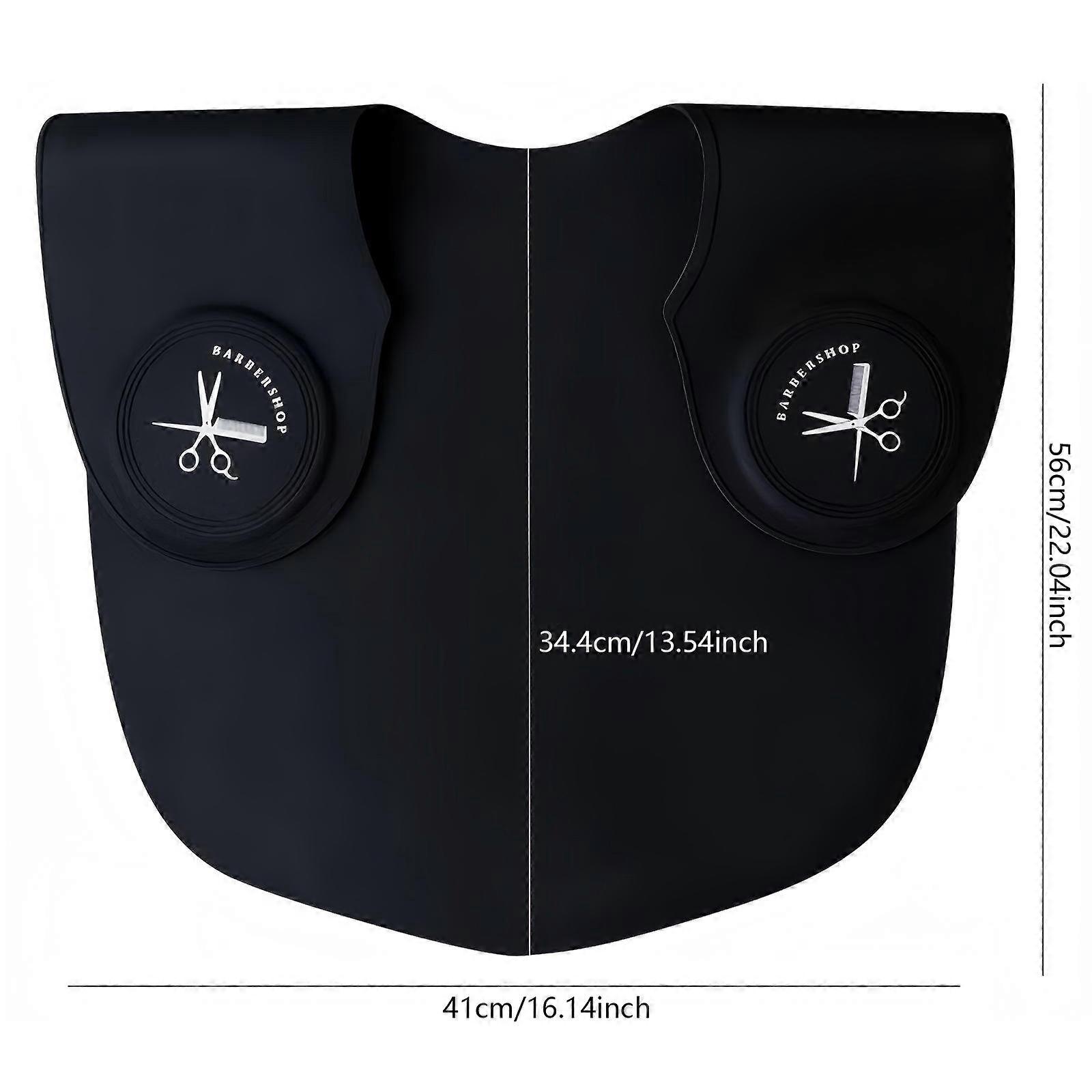 Long Silicone Haircut Cape Easy to Clean Quick Dry Anti Static Hair ...