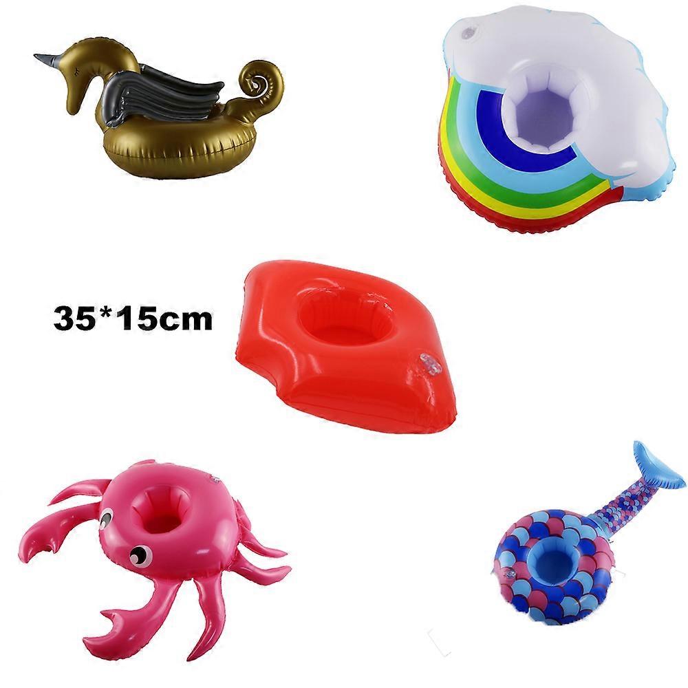 Inflatable Drink Floats For Pool Party Water Fun, Effortless Inflate ...