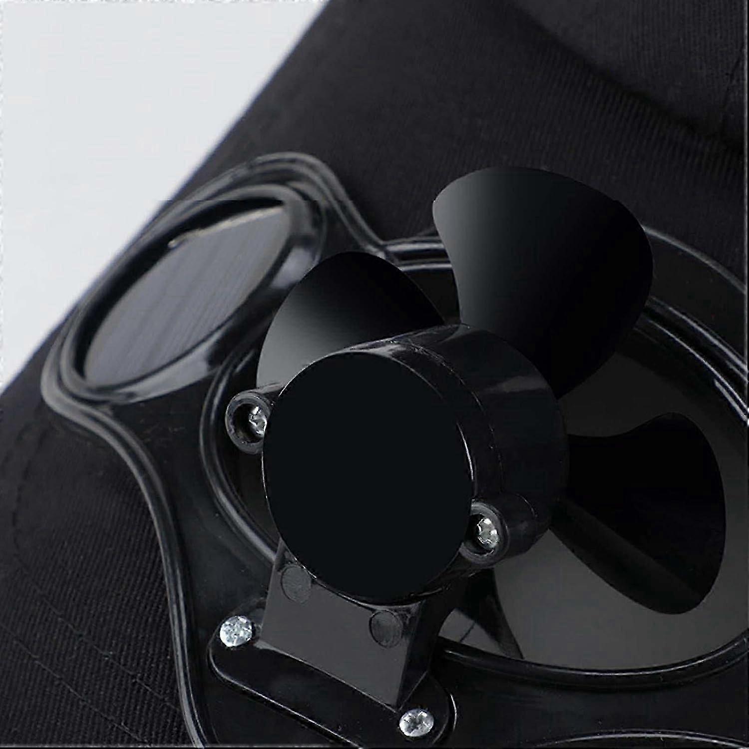 Black fan cap Solar fan cap Summer fan cap Baseball cap Golf cap Solar ...