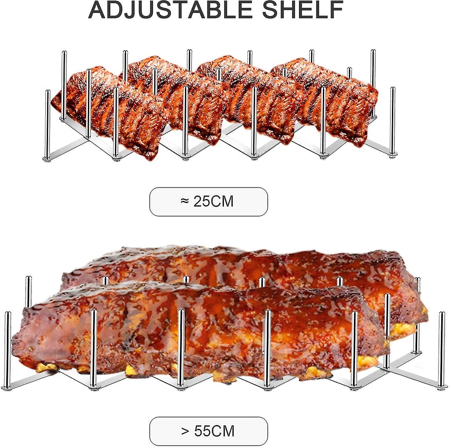 Spare Ribs Holder, Lid Holder Made Of Stainless Steel, For The ...