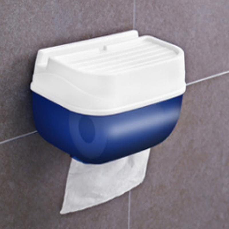 Wall Mounted No Drilling Facial Tissue Dispenser Box Cover Holder ...