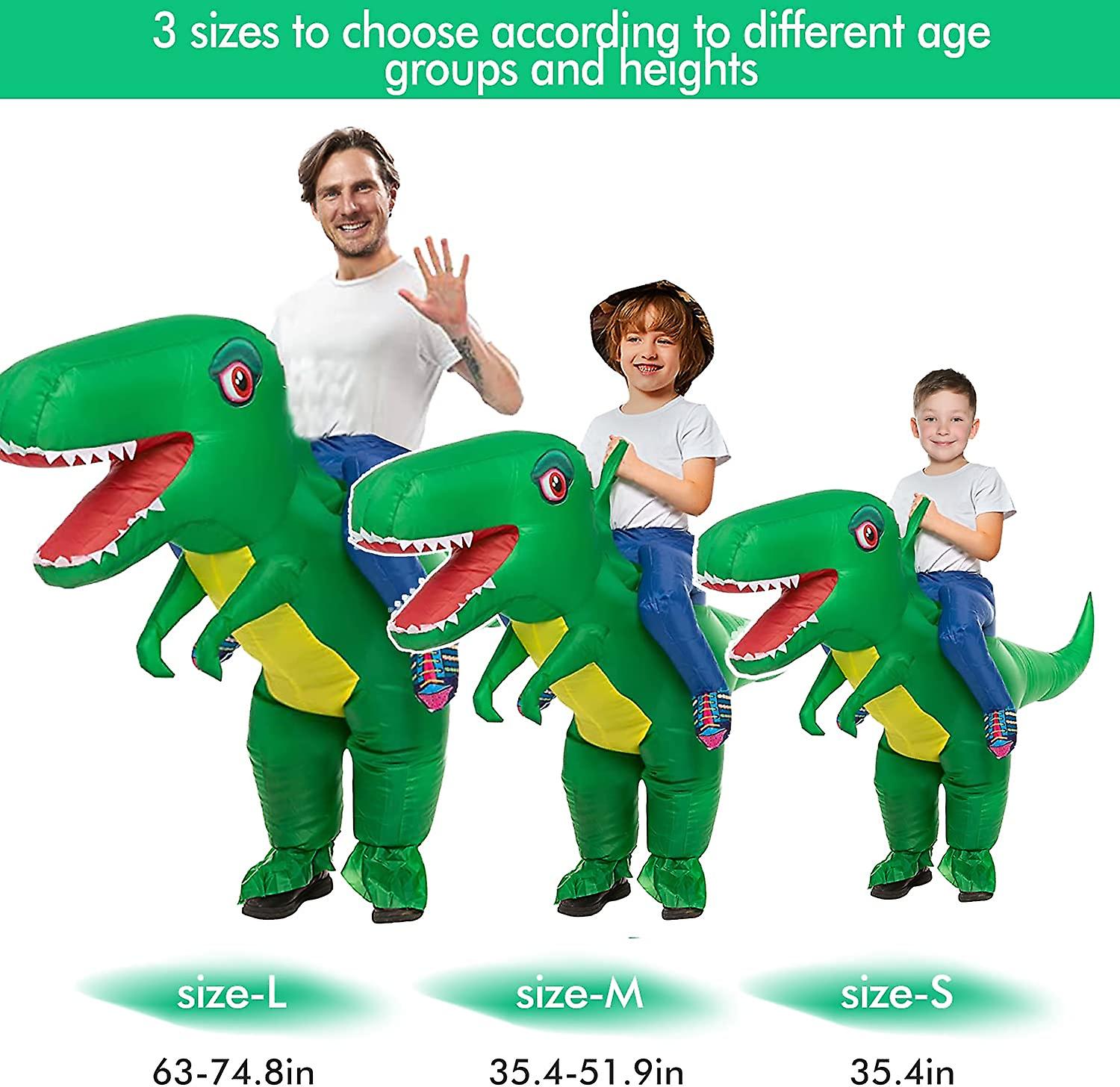 Inflatable Dinosaur Costume Funny Inflatable Costume | Fruugo UK