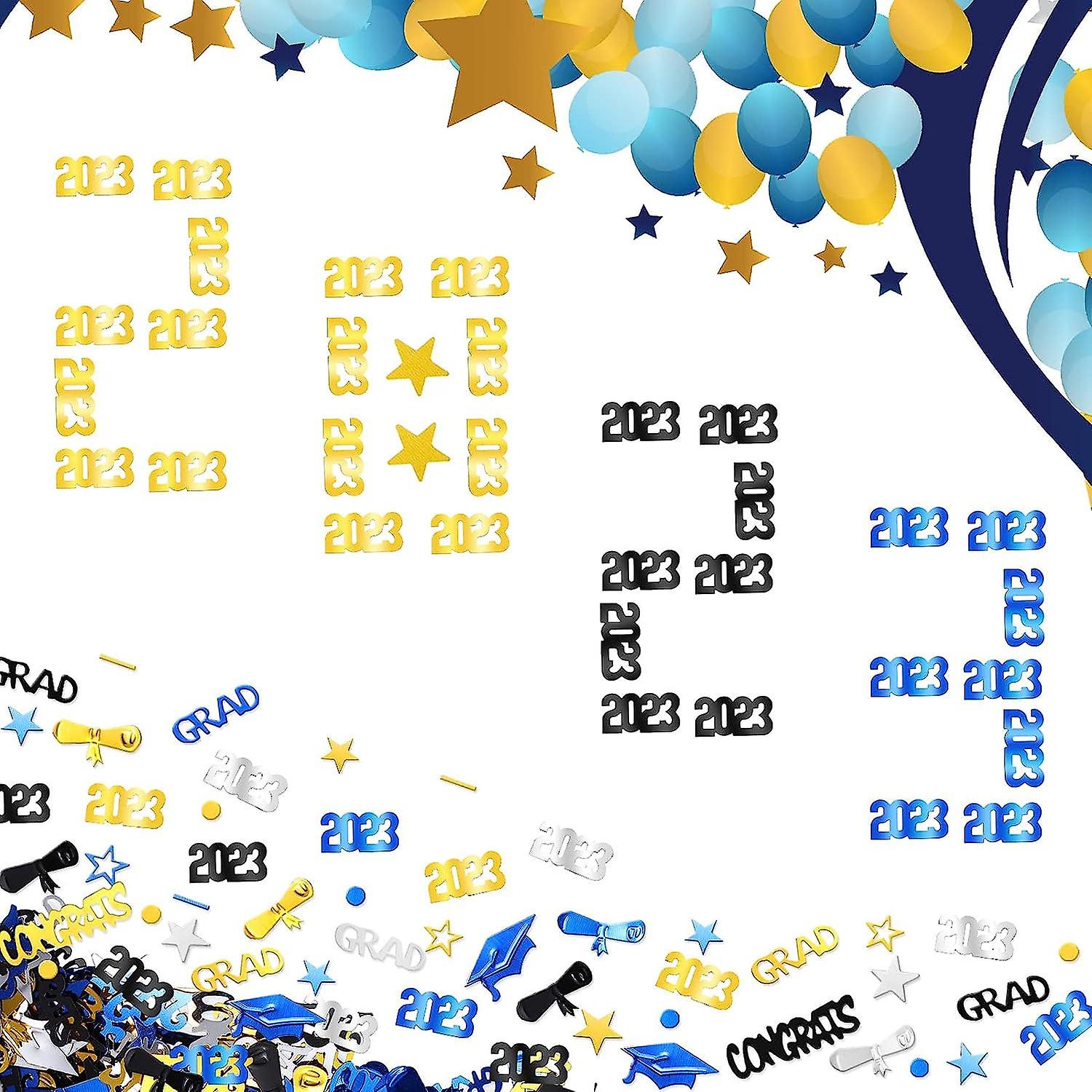 3000 Pieces 2023 Graduation Confetti Class Of 2023 Graduation Party ...