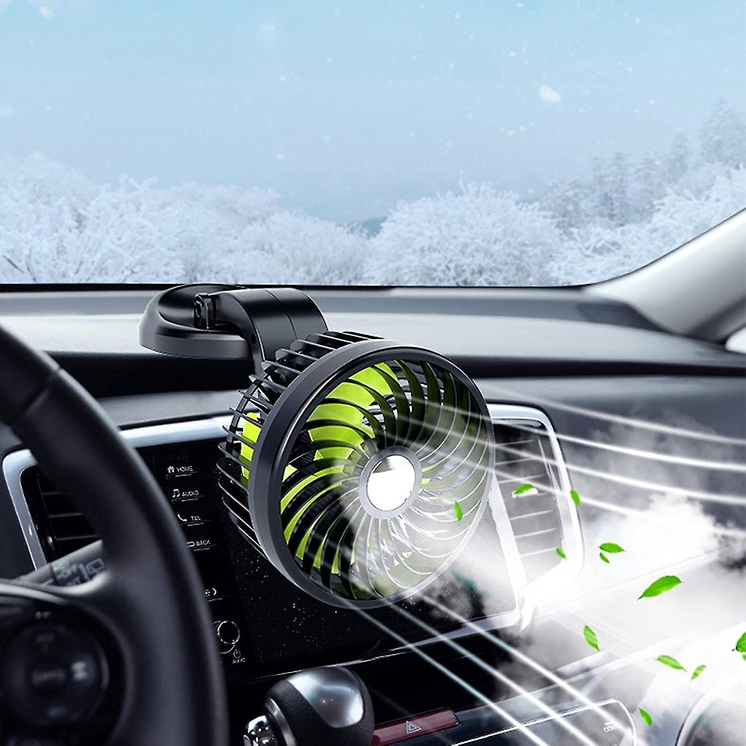 Car Cooling Fan 12v,adjustable Car Usb Fan - 12v Car Ventilation Fans ...