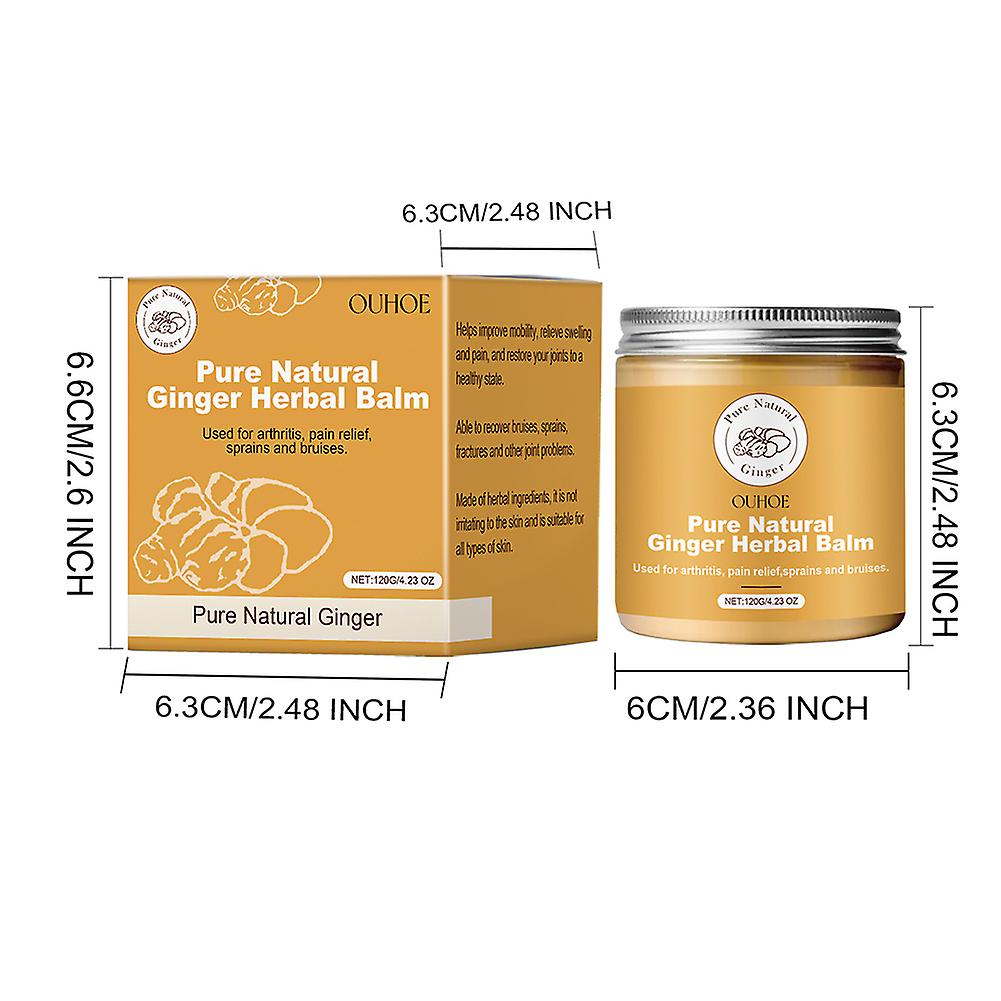 Herbal Ginger Cream for Joint Knee Pain Muscle Sprain Knee Waist Pain ...