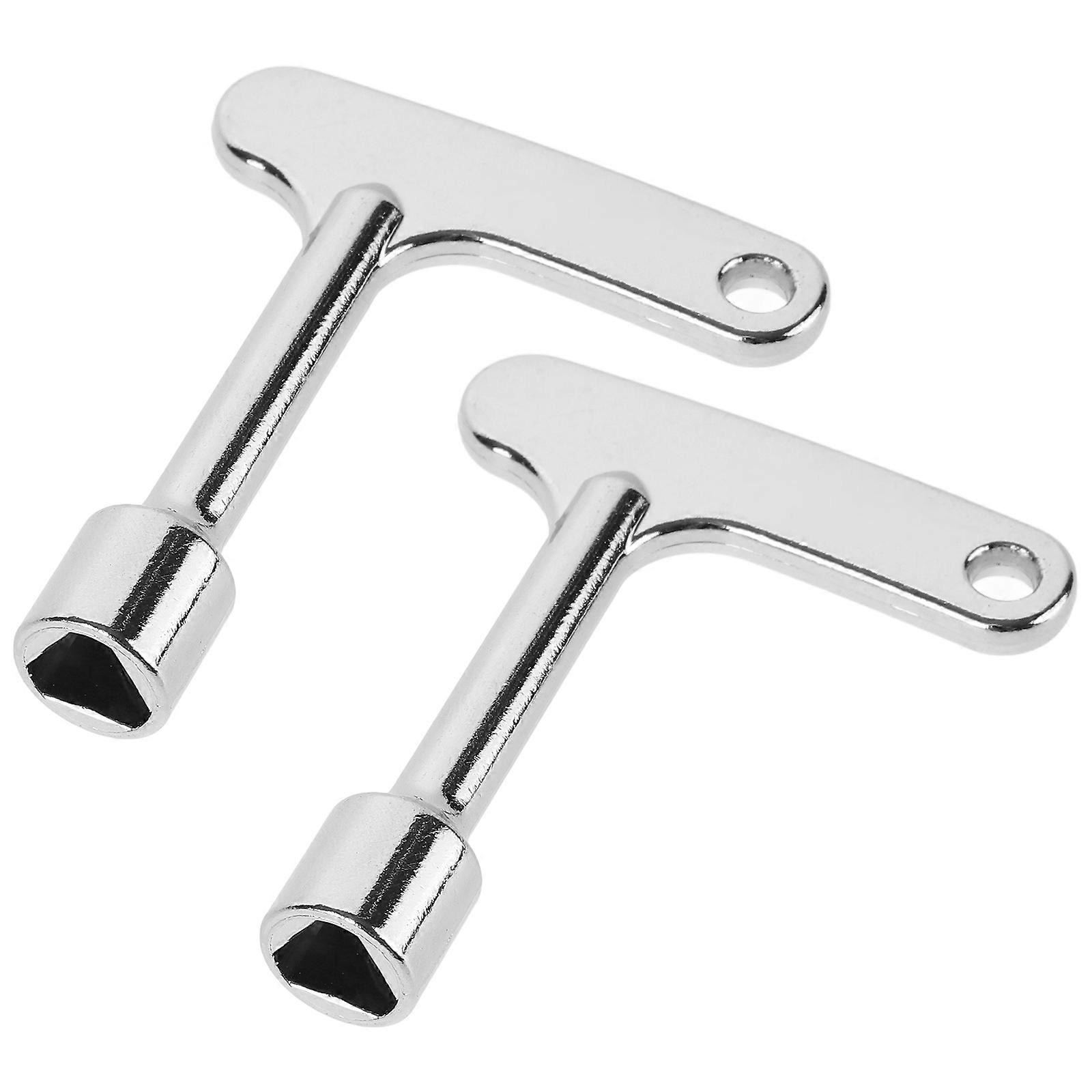 2Pcs Outdoor Trash Bin Lock Key Metal Lock Trash Can Key Peel Box Waste ...