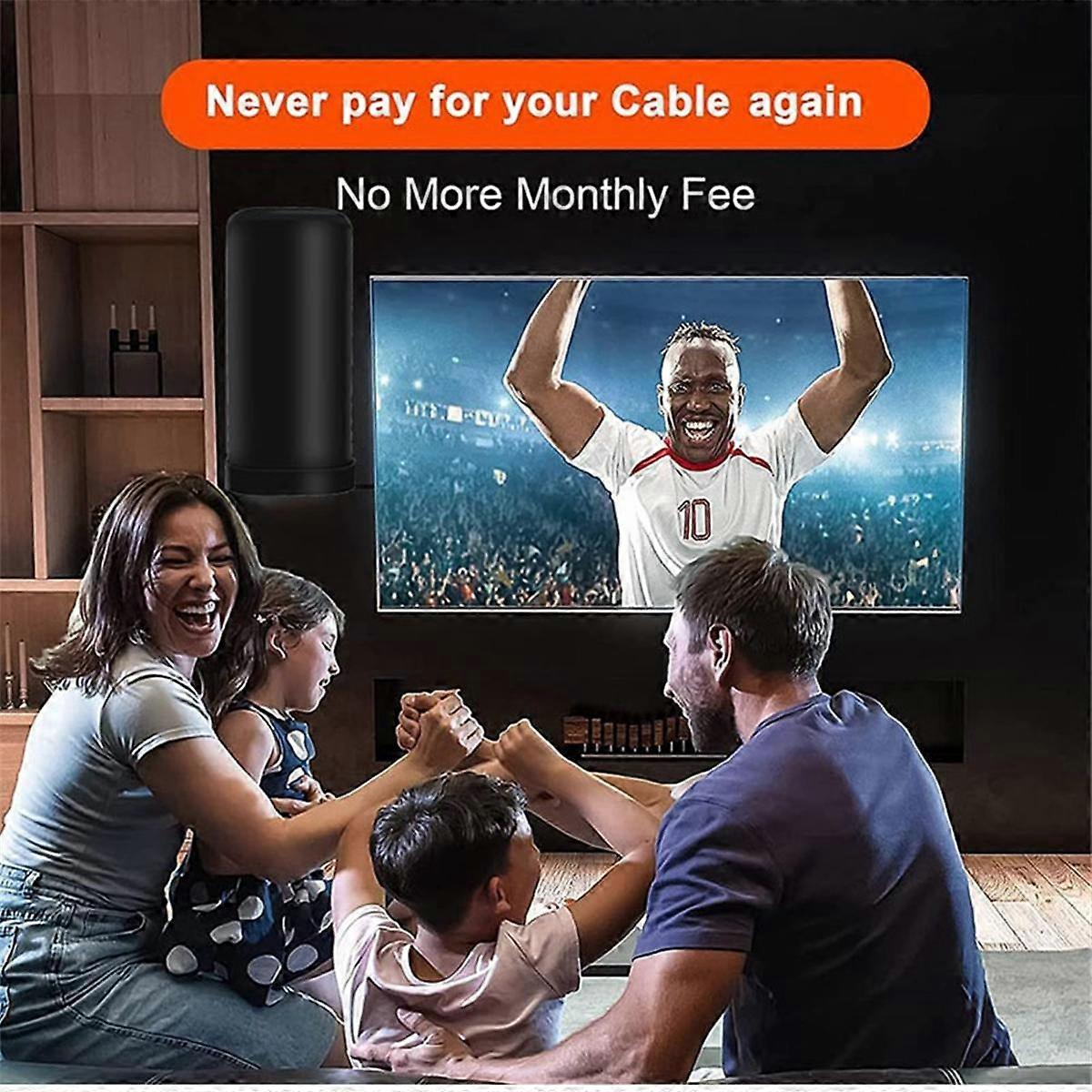 New Indoor and Outdoor Digital TV Antenna Barrel Type HD DTMB DVB-B2 ATSC Ground Wave Antenna TV ...