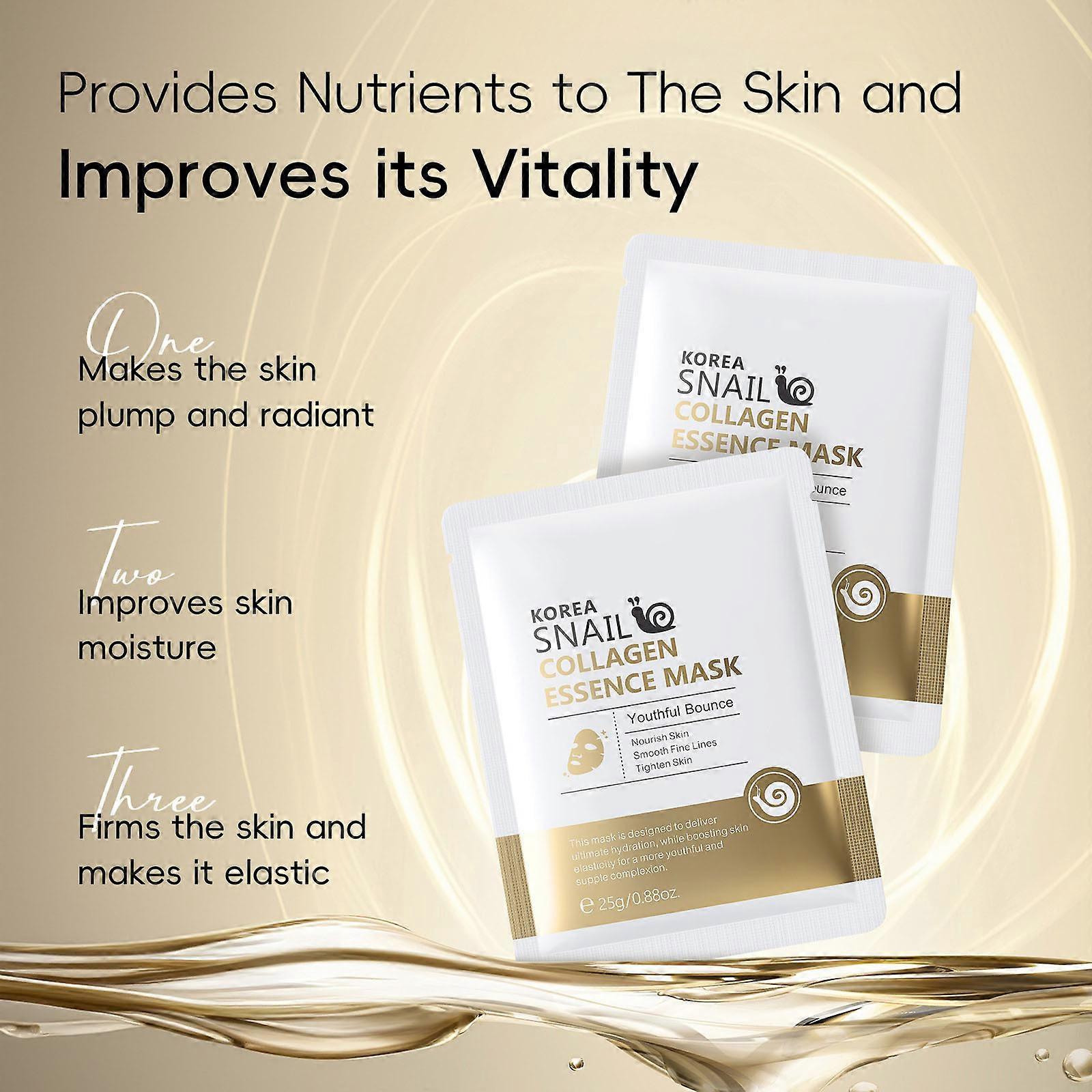 Collagens Moisturizing Mask Crystal Split Mask Jelly Color Dissolvable ...