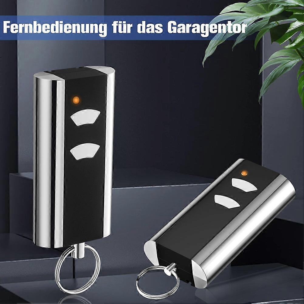 Set of 2 Garage Door Replacement Remote Control for RCU 433-2K, 433.92 MHz Garage Opener ...