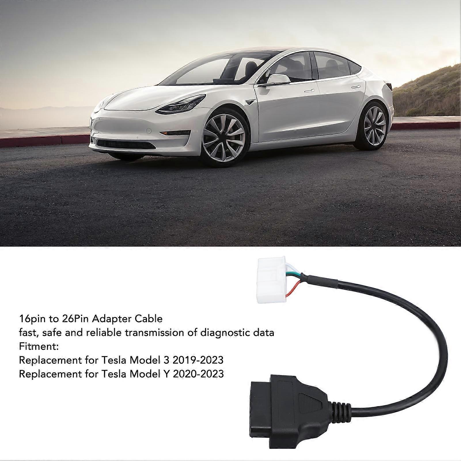 OBD 16pin to 26Pin Adapter Cable High Flexibility Stable Transmission ...