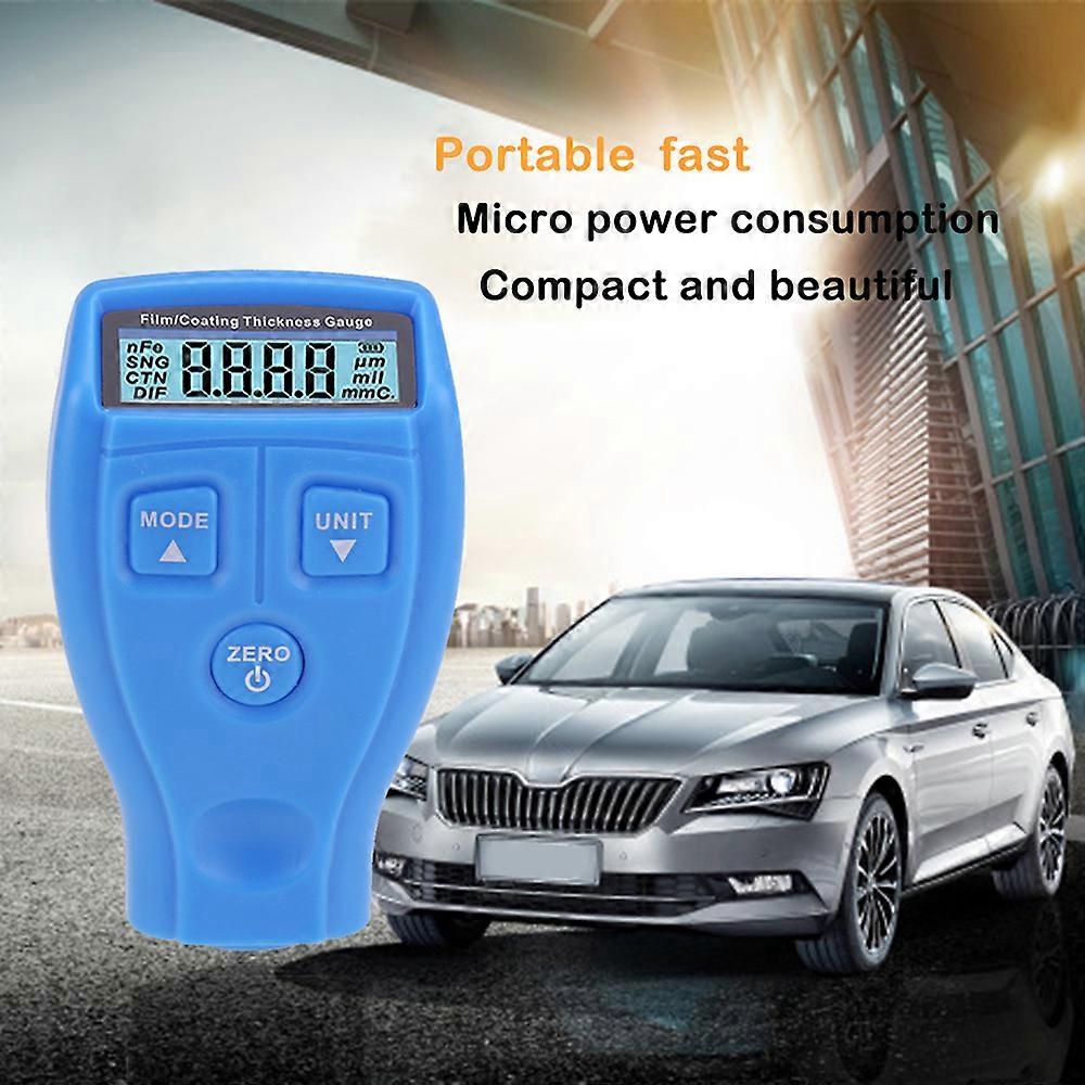 GM200 Coating Thickness Gauge LCD Digital Paint Thickness Probe Tester ...