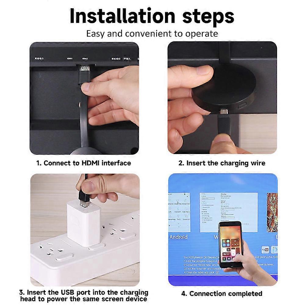 Portable TV Streaming Device, 1080P HD Smart TV Box, Casting Device for ...