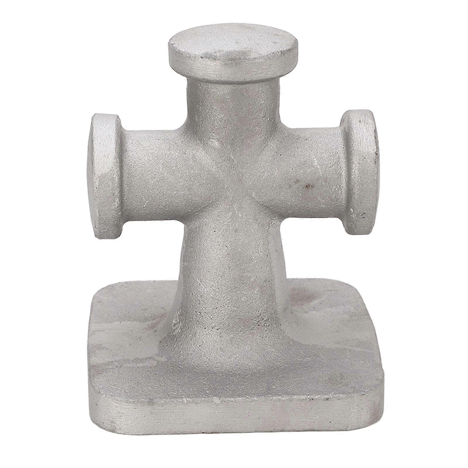 4.5inch Single Cross Bollard Cleat Heavy Duty Aluminum Mooring Bitt ...
