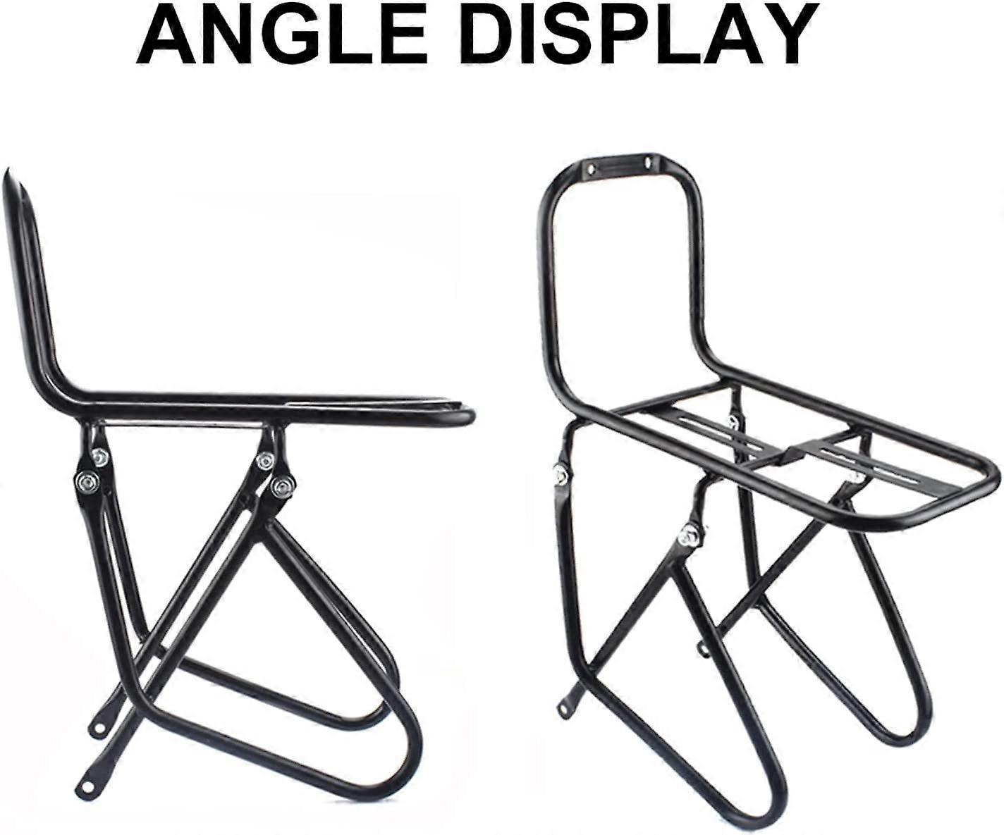 Bike front pannier rack 15KG load cycle rack Brake Frame Luggage Shelf ...