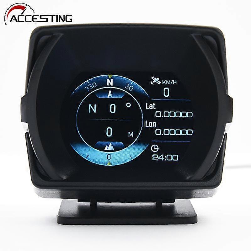 A450 Smart Gauge OBD+MEMS+G-Force HUD Head Up Display Car Computer Speedometer Incline Meter ...