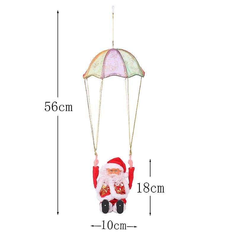 Parachute Somersaults Electric Music Santa Claus Children's Toys ...