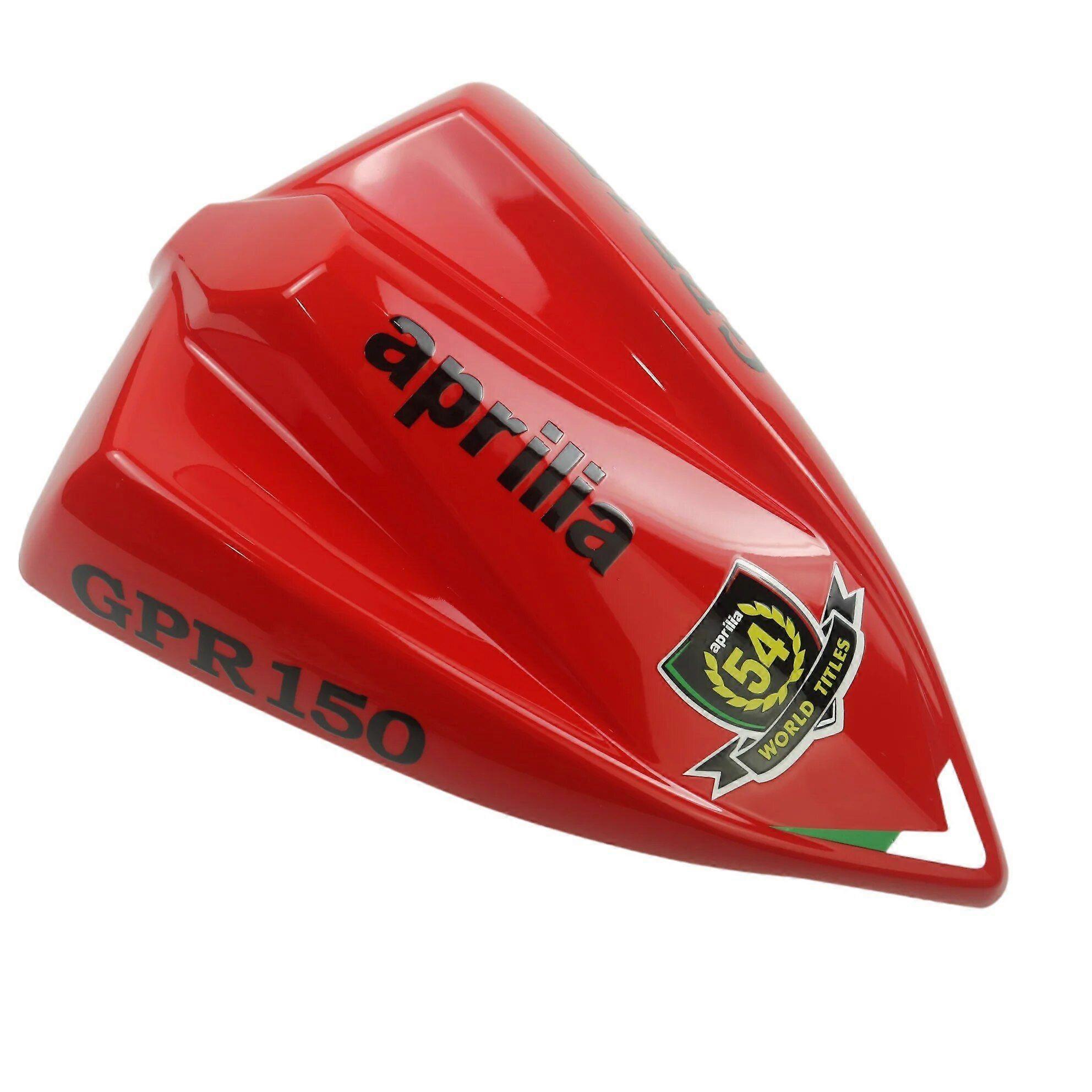 For Aprilia GPR125 GPR150 GPR 125 150 black blue Silver red Motorcycle Pillion Rear Seat Cover ...