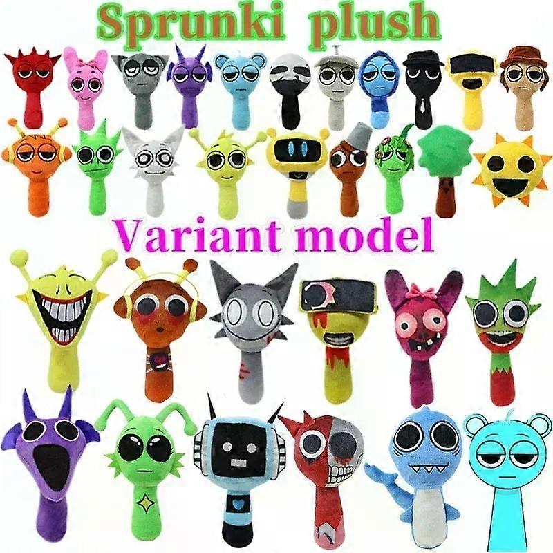 Gaibosi Sprunki Plush Toys Sprunki Incredibox Plushie Doll Game Cartoon ...