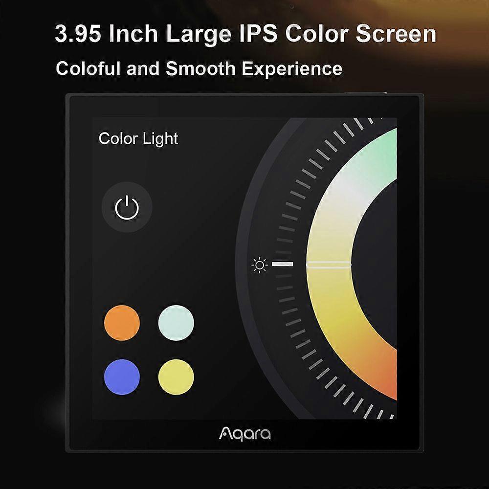 Aqara Smart Scene Panel Switch S1 Zigbee 3.0 3.95 inch Touch Screen AI ...