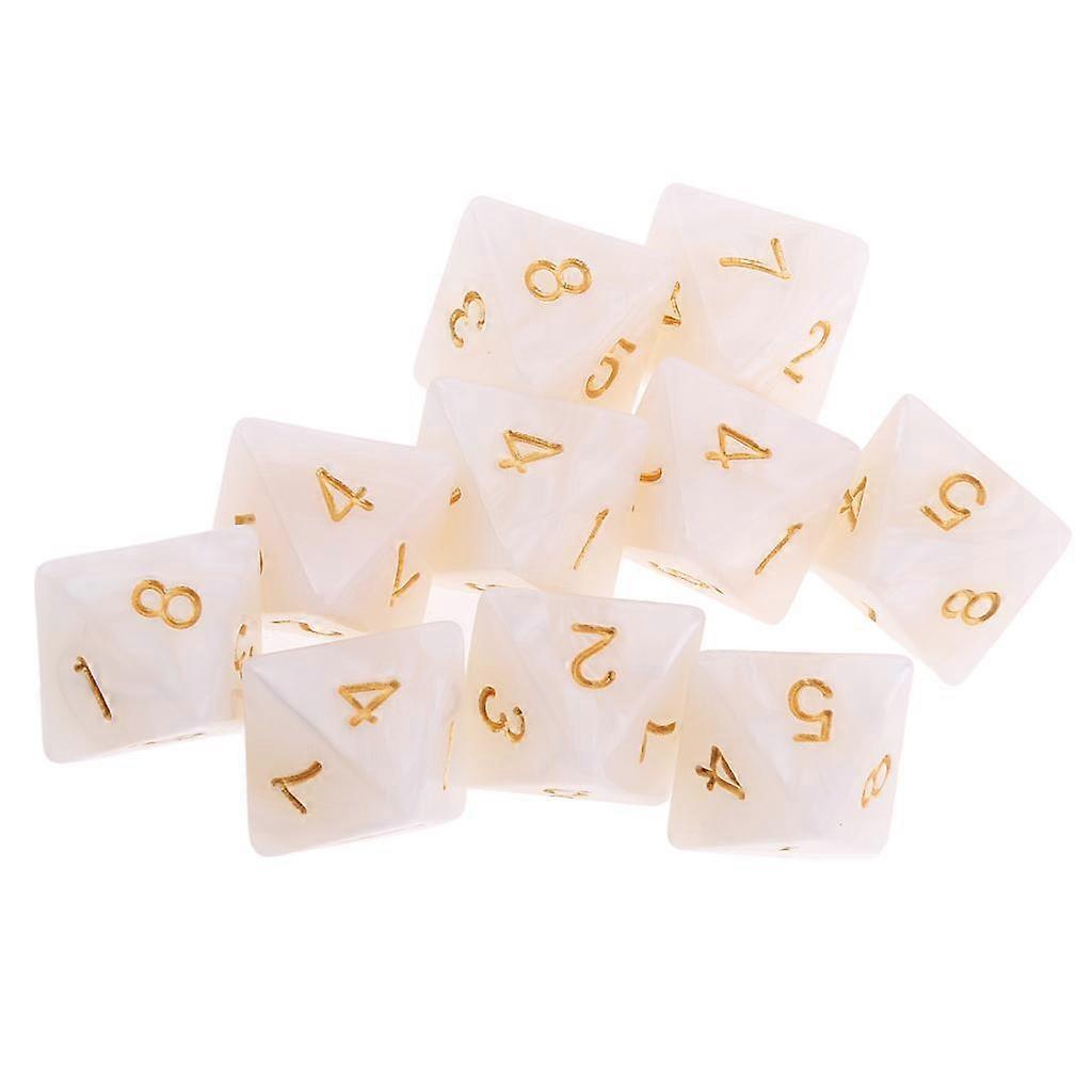 10pcs 8 Sided D8 for DND D&D Table Games Party Supplies | Fruugo UK