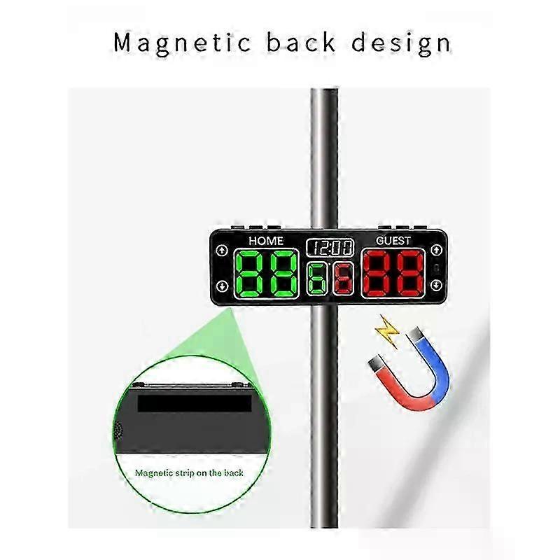 Digital Scoreboard With Countdown Timer LED Scoreboard Electronic ...
