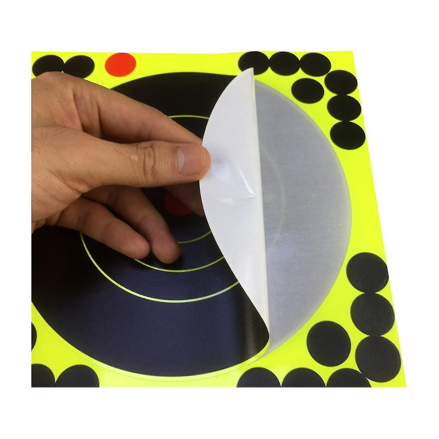 50pcs Self-adhesive Reactivity Shooting Splatter Target Pasters Aim ...
