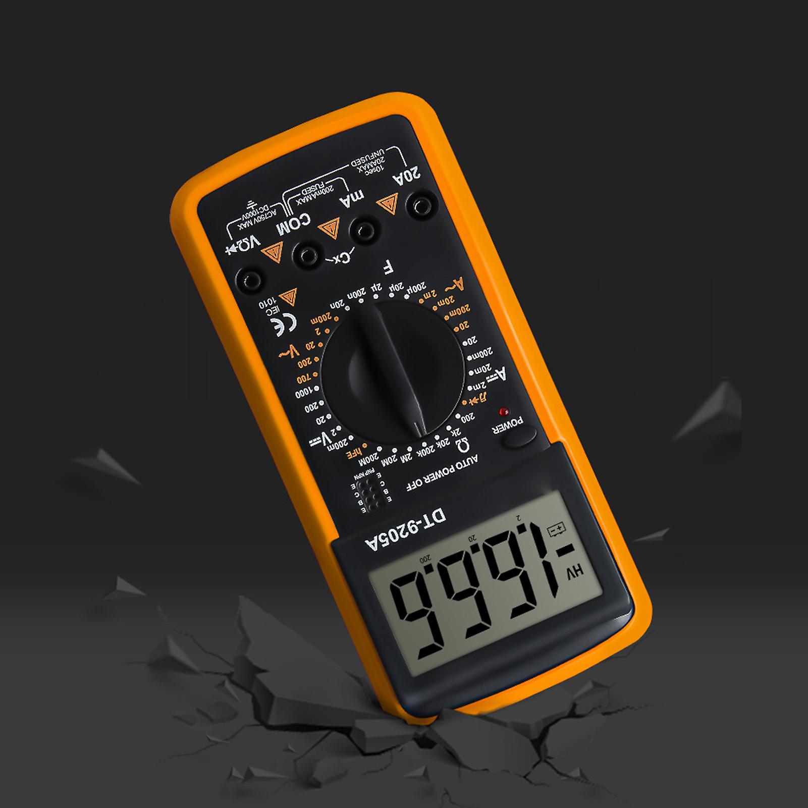Fiauli Multimeters High Precision Adjustable Resistance Measurement Ergonomic Digital Multimeter ...