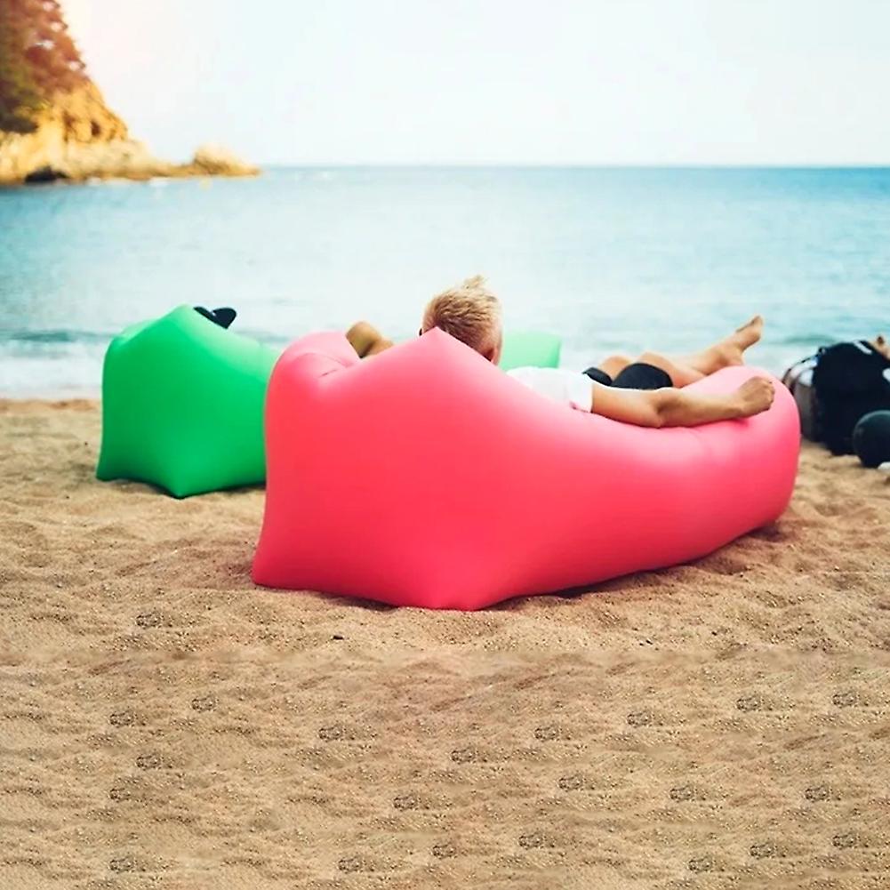 Inflatable Lounge Sofa for Camping Anti Side Turning Inflating Sofa Bag ...