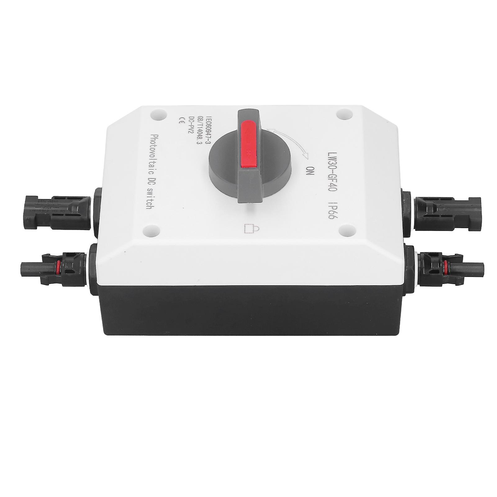 Photovoltaic DC Isolator Solar Switch IP66 Waterproof Insulated Switch ...