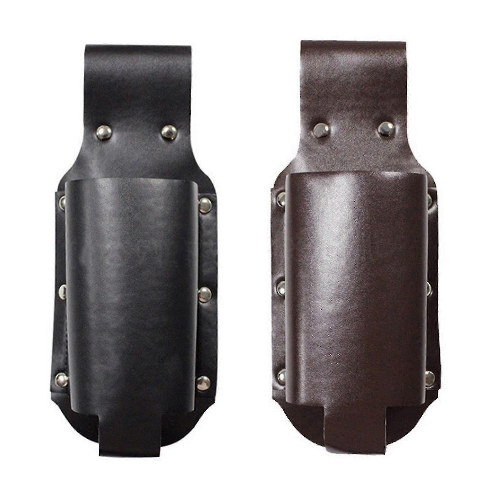 Leather Beer Holster Classic Beer Holster For Men Bottle Holder Belt ...