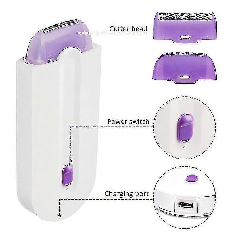 Professional Painless Hair Removal Kit Laser Touch Epilator Usb ...