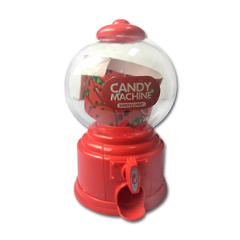 Plastic Chewing Gum Machine, Portable Kids Candy Machine Red Chewing ...