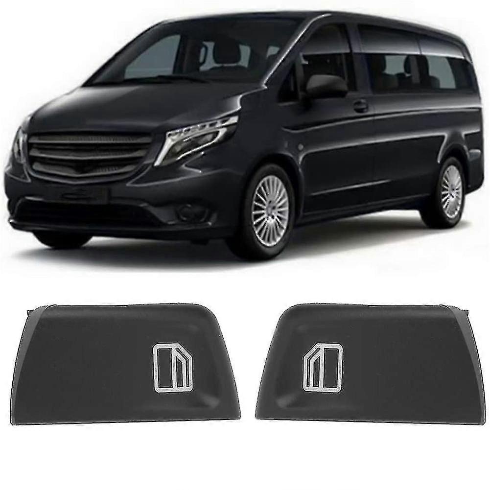 2pcs Window Switch Button Window Switch Button Cover For Mercedes Vito ...