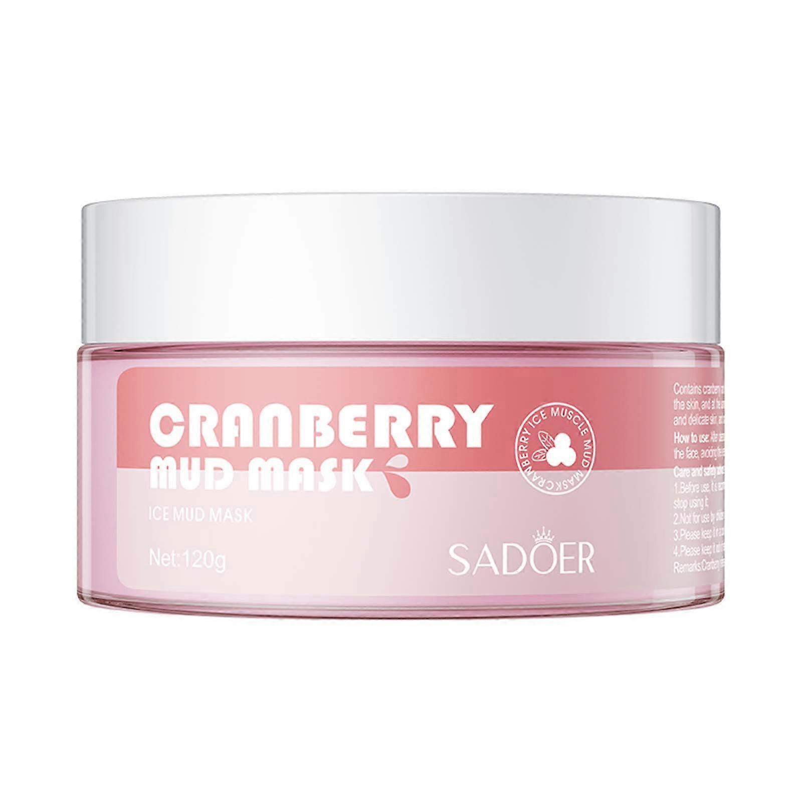 Cranberry Mud Film Cleansing Pores Refreshing Oil Control Facial Mask ...