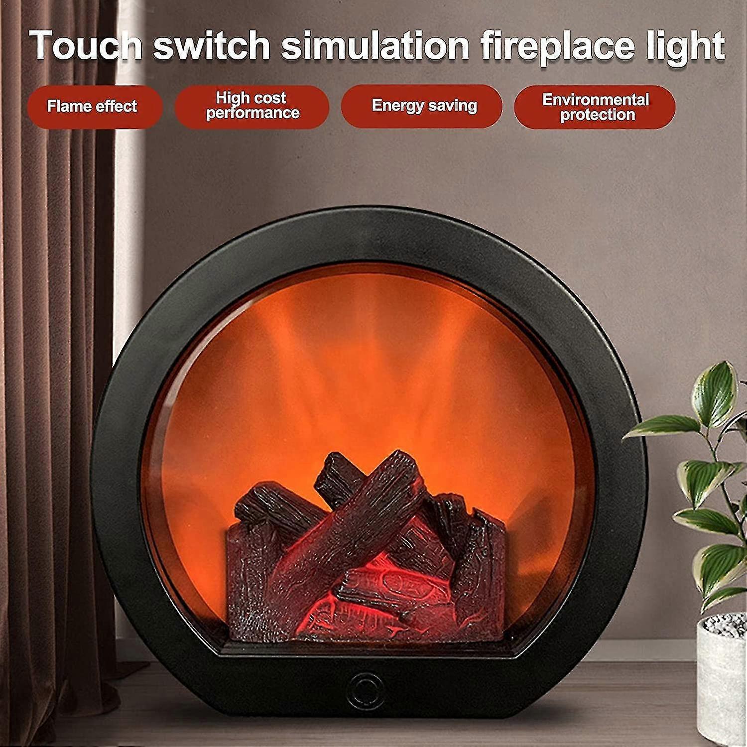 Fake Electric Fireplace Flame Effect Electric Fireplace Lantern Led ...