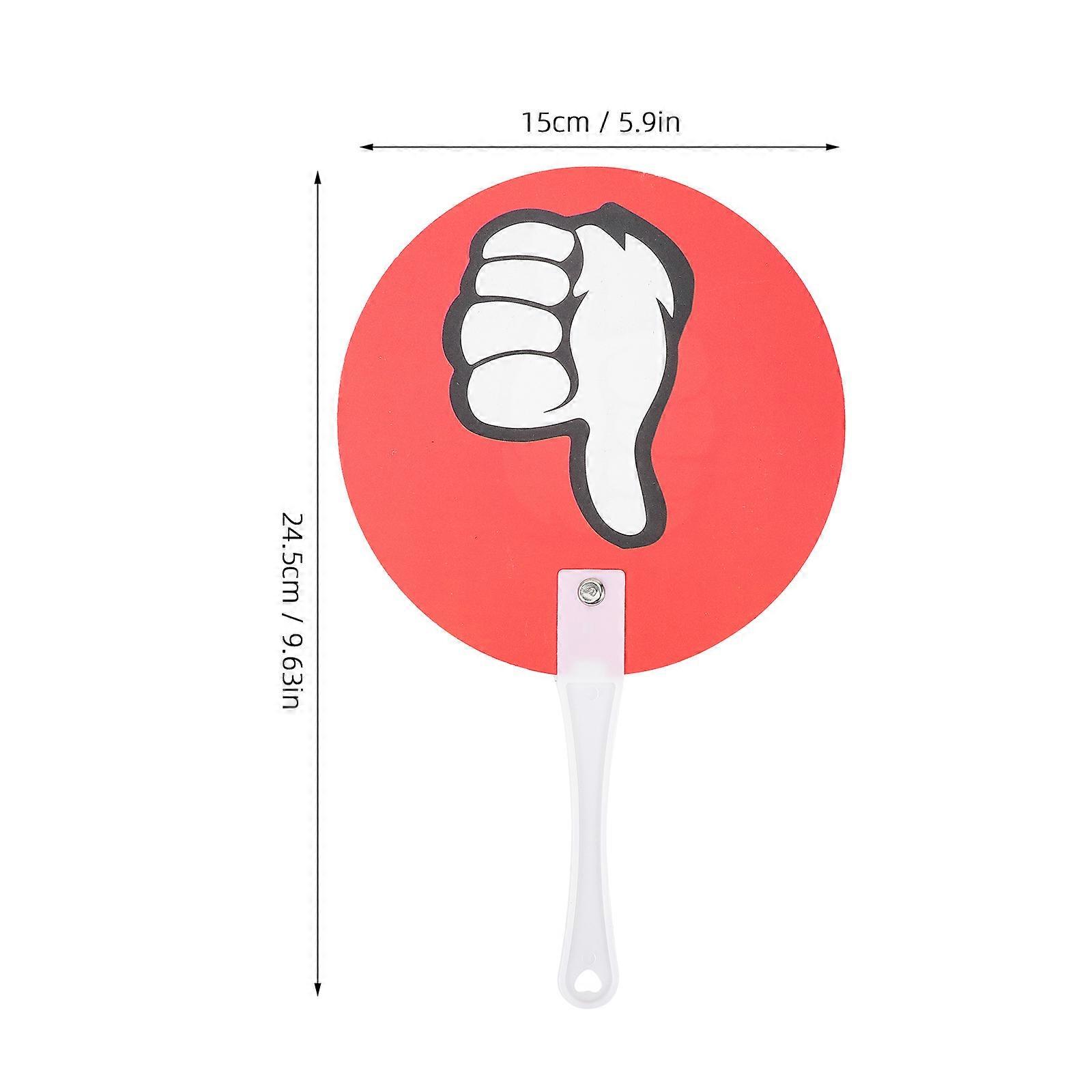 10Pcs Reusable Voting Paddle Voting Board Classroom Judging Board ...