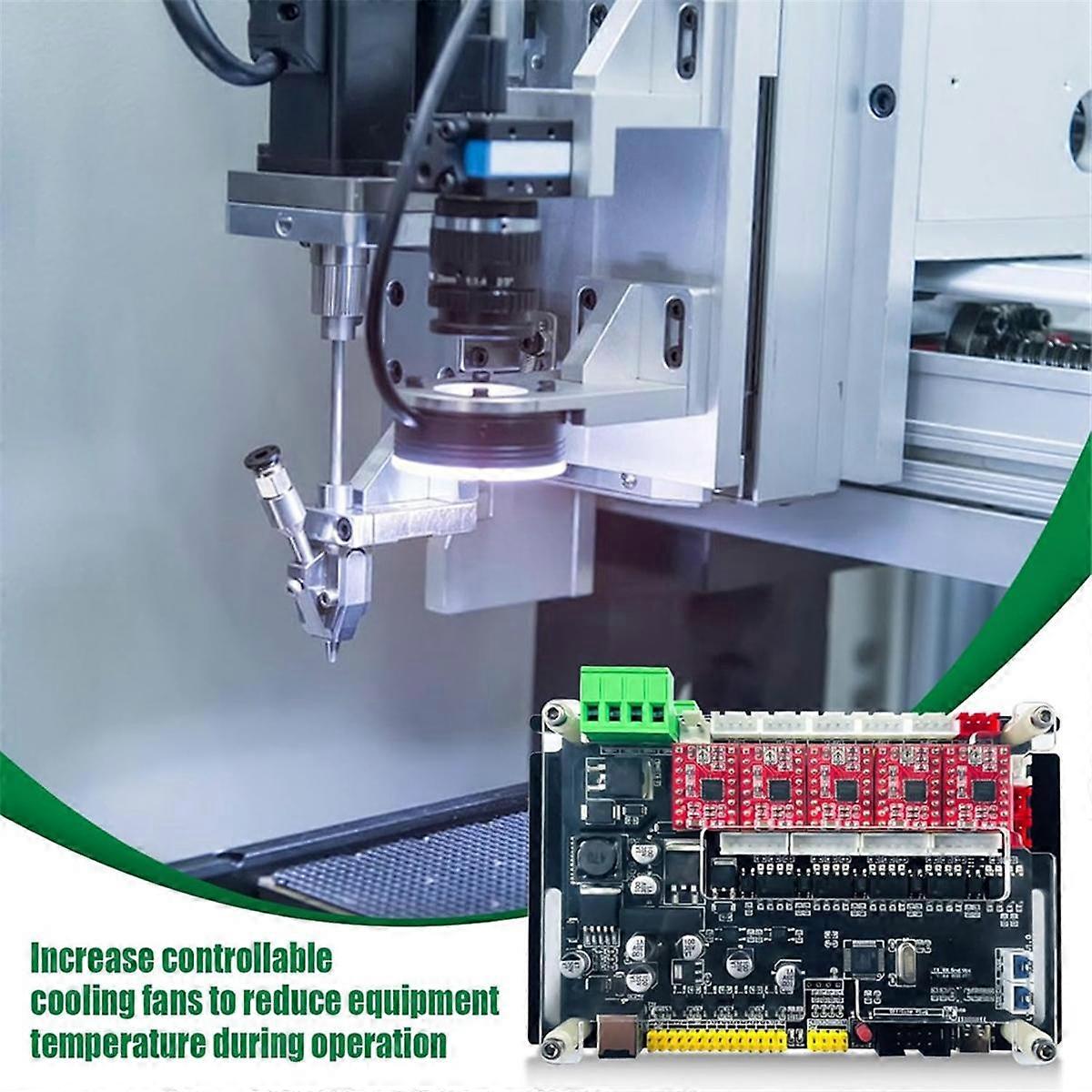 Engraving Machine Control Board GRBL 32-Bit 4 Axis MCU Control Board DC ...