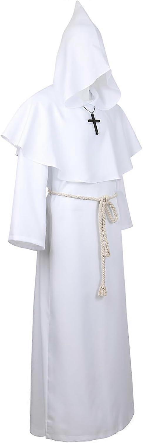Monk Robe Priest Costume Friar Robe Medieval Costume Priest Halloween ...