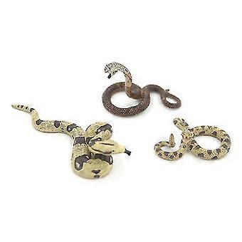 Realistic Snakes Simulation Snake Scary Gag Toy Fake Rattlesnake ...