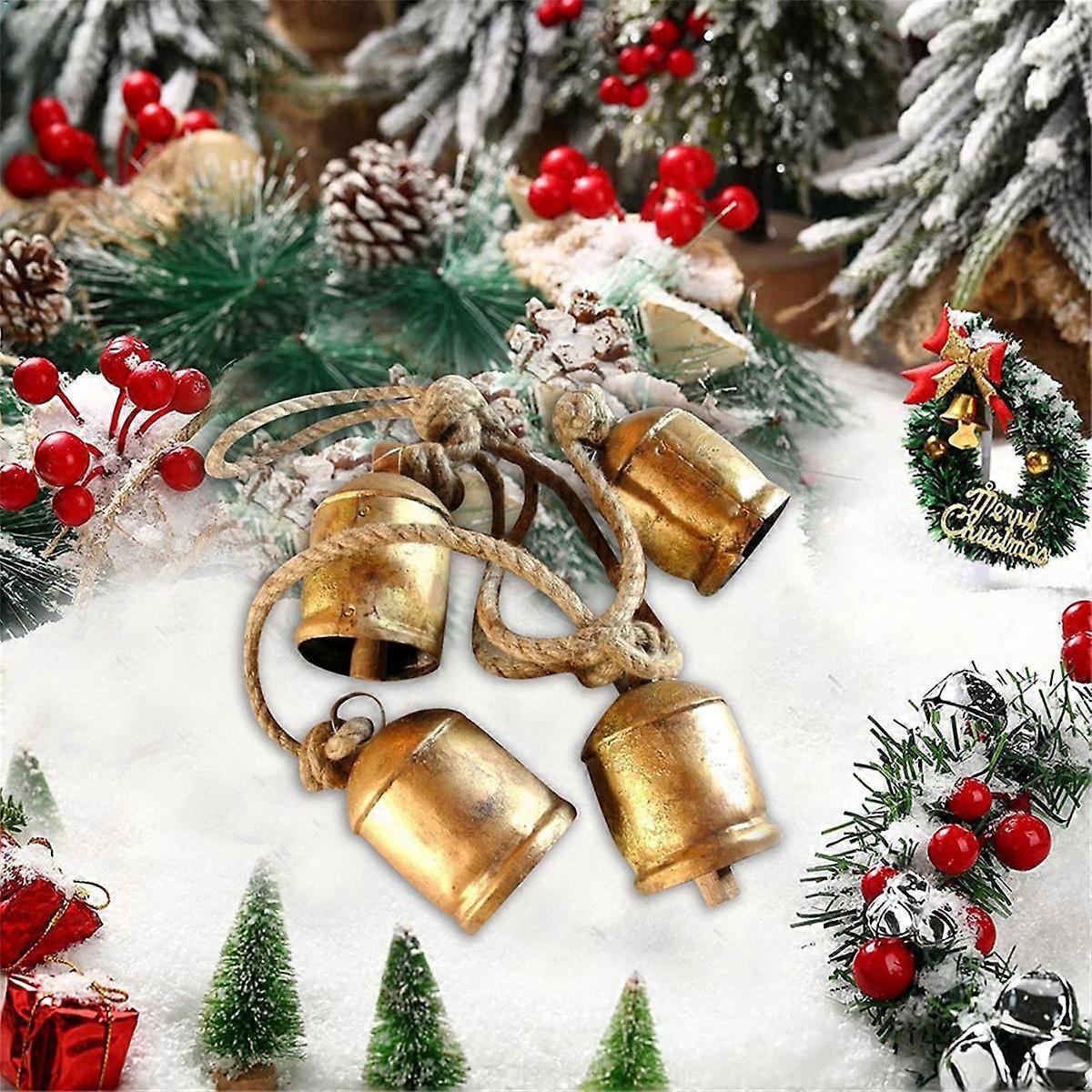 Cow Bells Vintage Countryside Harmony Cow Bells Giant Bronze Cowbell ...