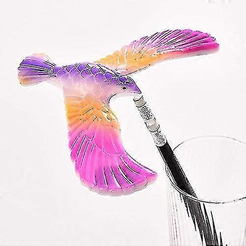 8 Sets Balance Bird Balancing Eagle Gravity Bird With Pyramid ...