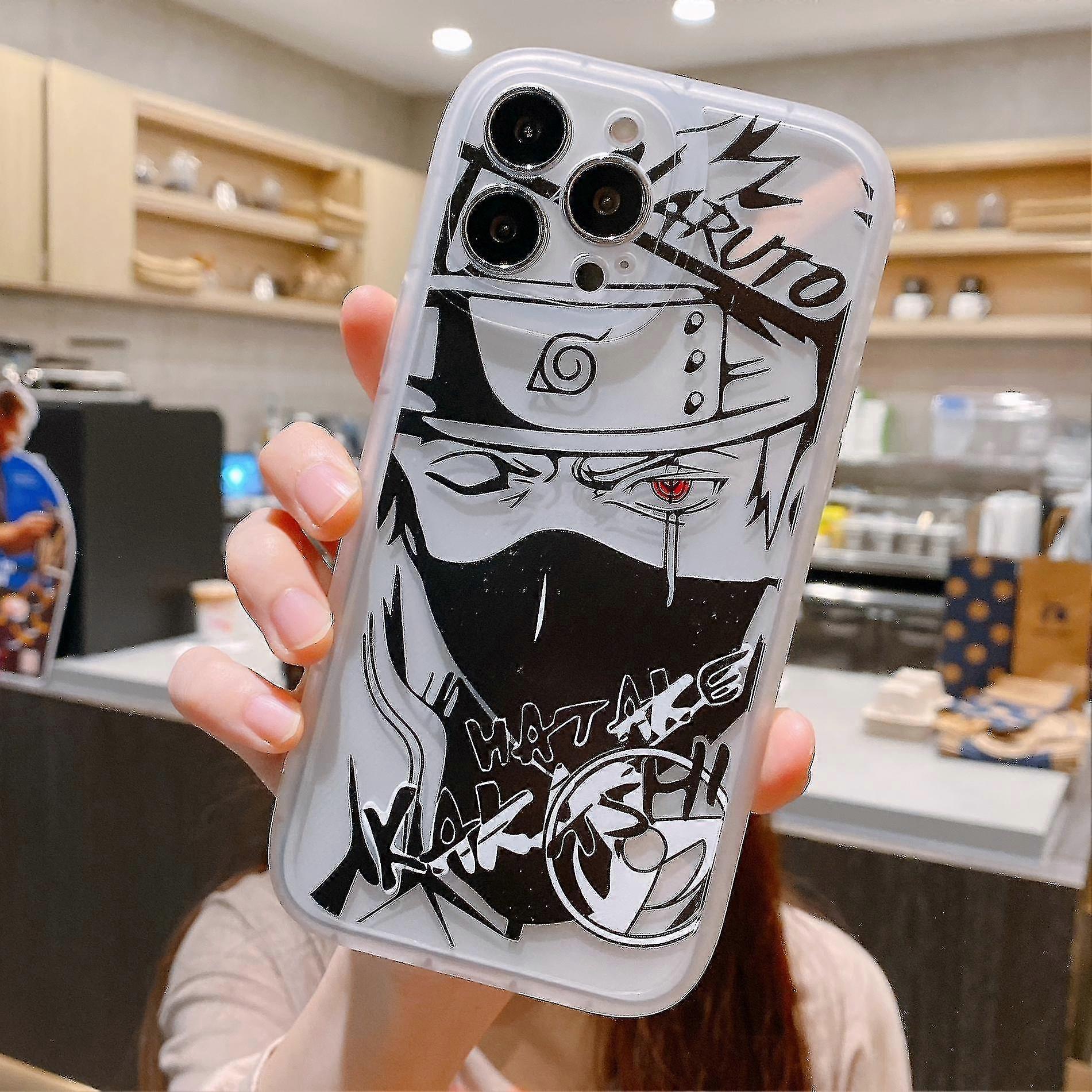Anime Ninja Phone Case for iPhone 13 12 11 14 Pro Max Plus X Xr - Soft ...