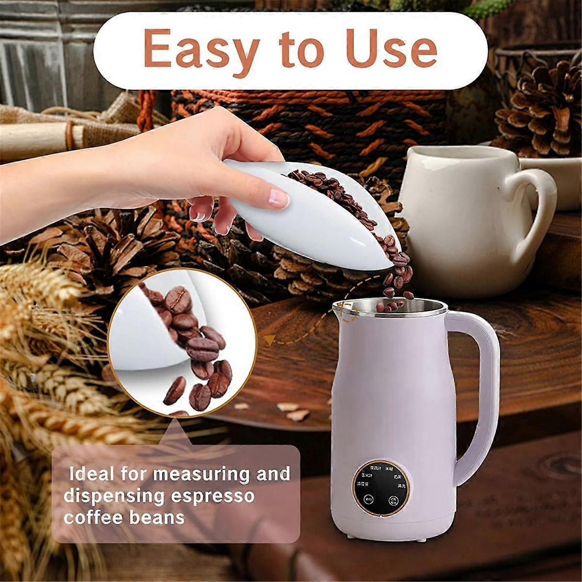 Coffee Bean Dosing Cup Spoon and Bottle Set, Espresso Coffee , Ceramic ...