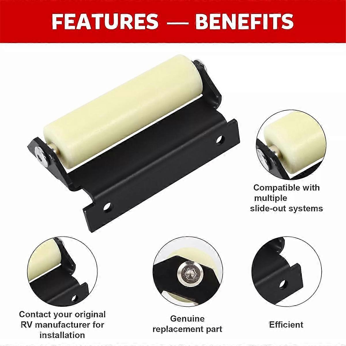 RV Slide Out Roller Kit J-36 for RV Slides Nylon Roller,Solid Steel ...
