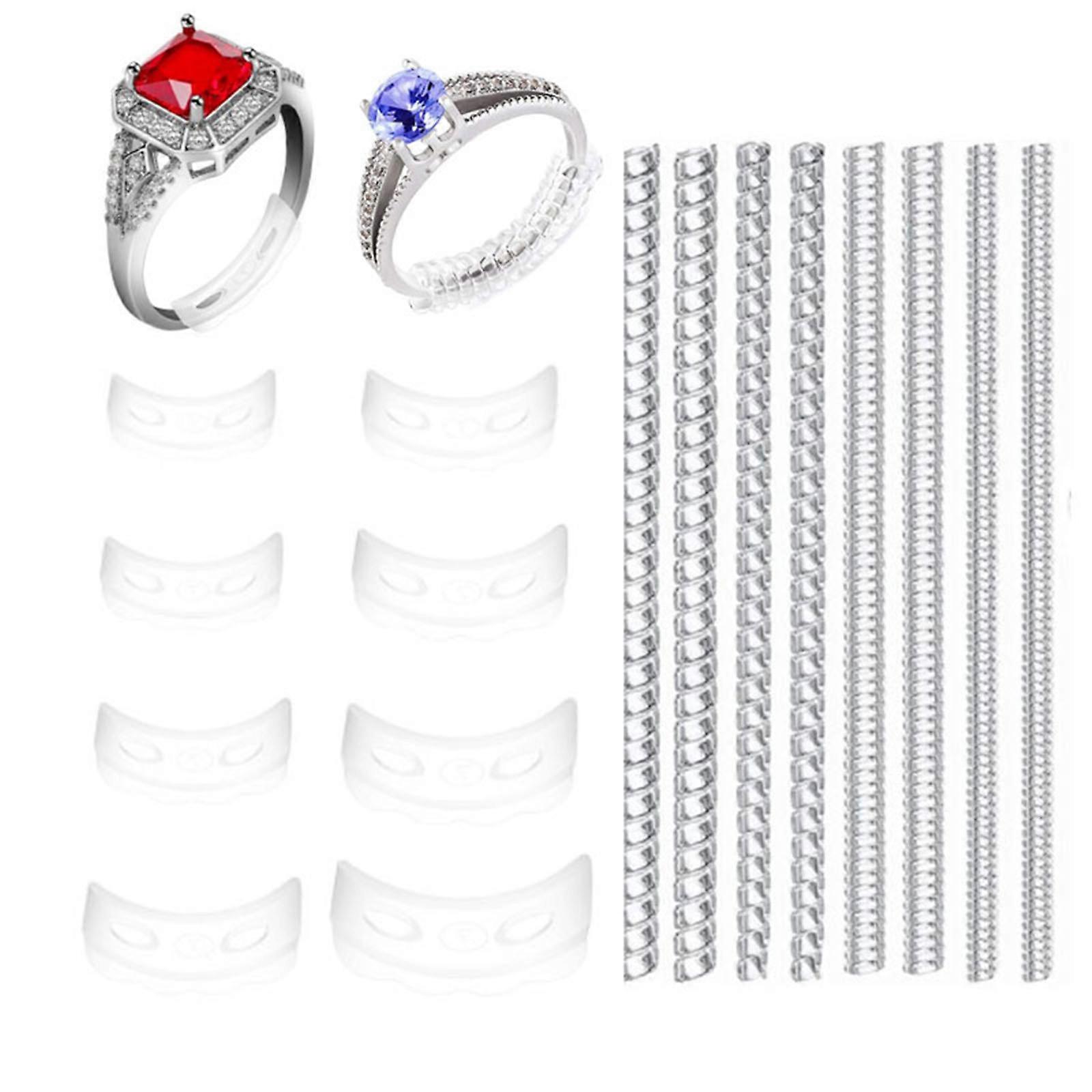 16X Ring Smaller Adjuster Ring Guard for Loose Ring Wedding Ring Size ...