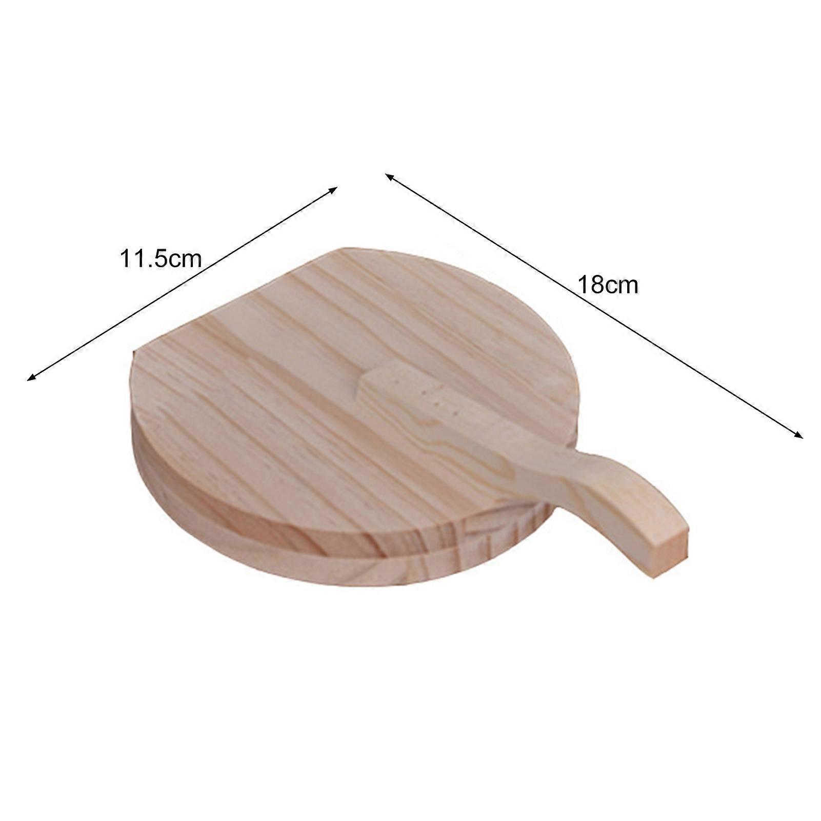 Dumpling Skin Maker Wooden Dumpling Press Handmade Tortilla Maker Dough ...