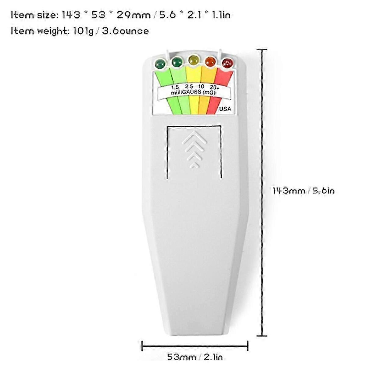 Electromagnetic Radiation Detector Emf Meter Magnetic Field Detector ...