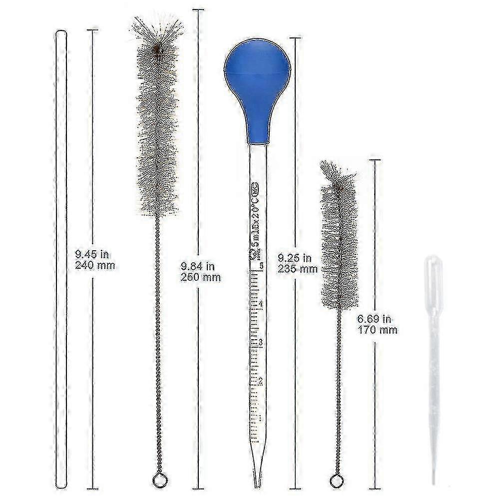 Graduated Cylinder Set,borosilicate Glass Measuring Cylinders In With ...